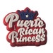 Puerto Rican Princess Shoe Charm - Etsy