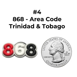 Trinidad & Tobago Flag Shoe Charms - Etsy