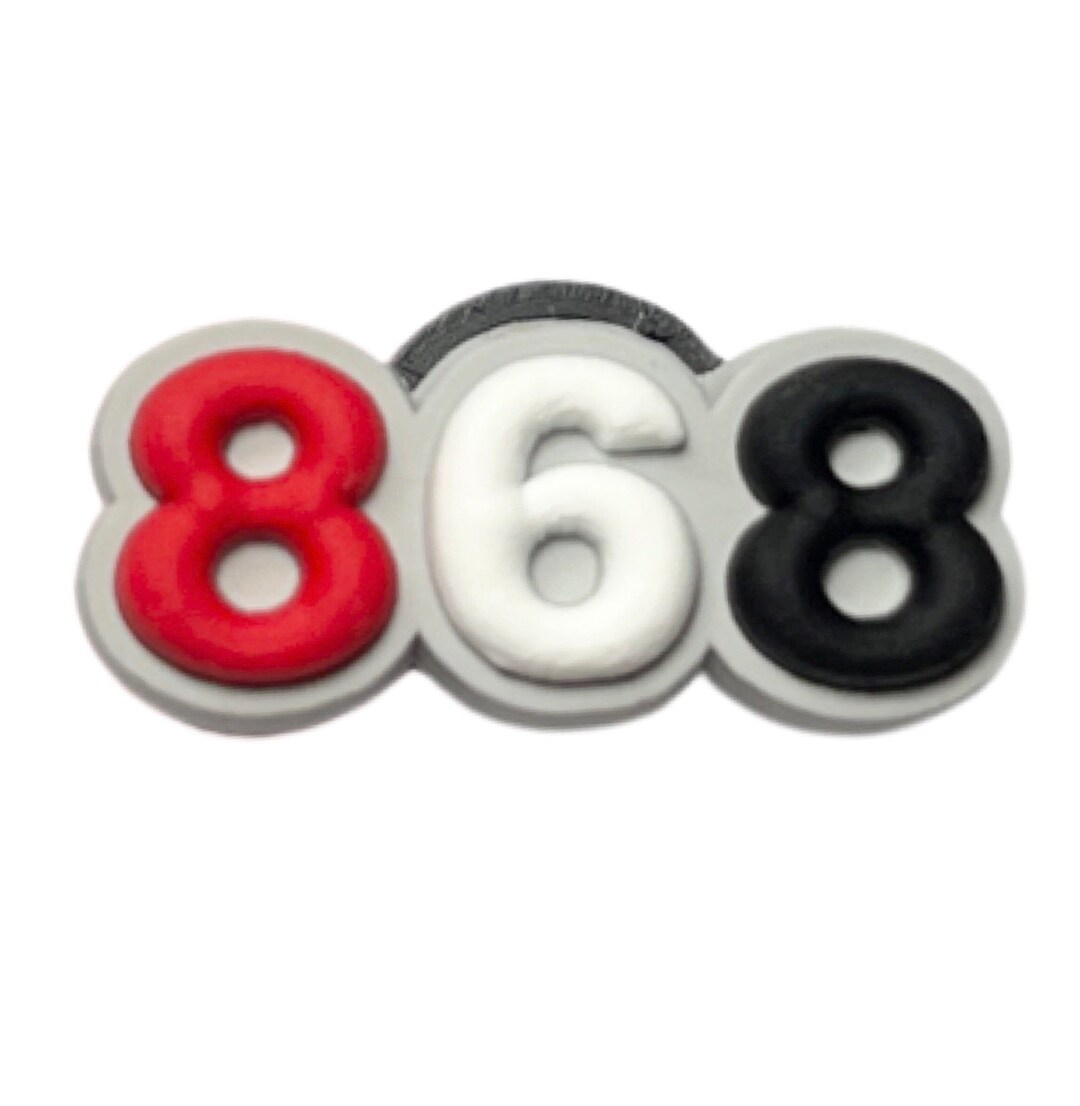 868 - Trinidad & Tobago Area Code - Shoe Charm - Etsy
