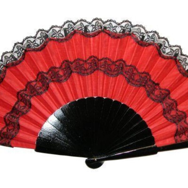 Spanish Hand Fan - Etsy