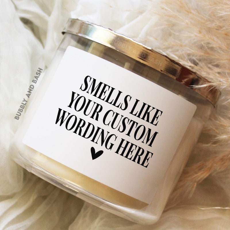 Personalized Candles - Etsy