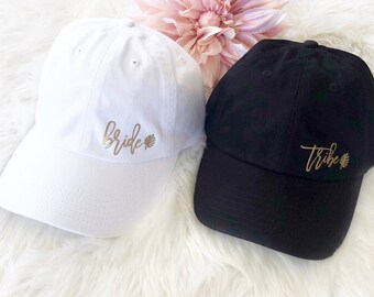 Bride and Babe Hat, Just Married, Wife, Wedding, Couples, Hubby, Wifey ...