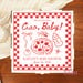 Pizza Baby Shower Pizza Box Labels Ciao Baby Pizza Sticker Baby Shower ...