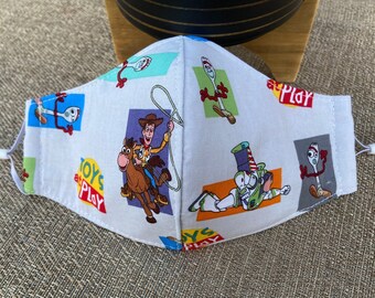 Toy Story Face Mask Adult | Etsy