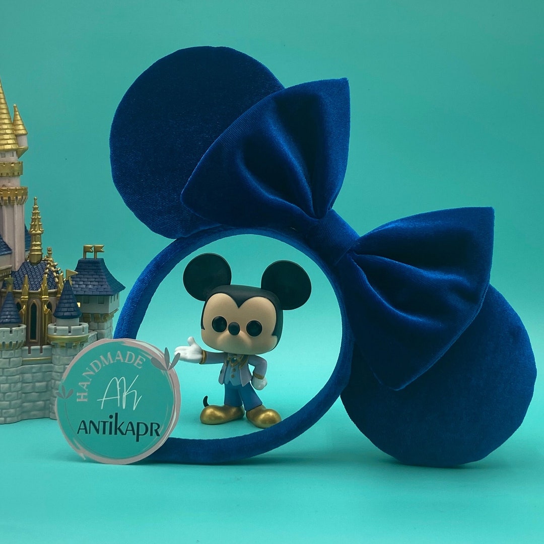 Blue Velvet Disney Ears, Disney Ears, Blue Velvet Ears, Disney Ears ...