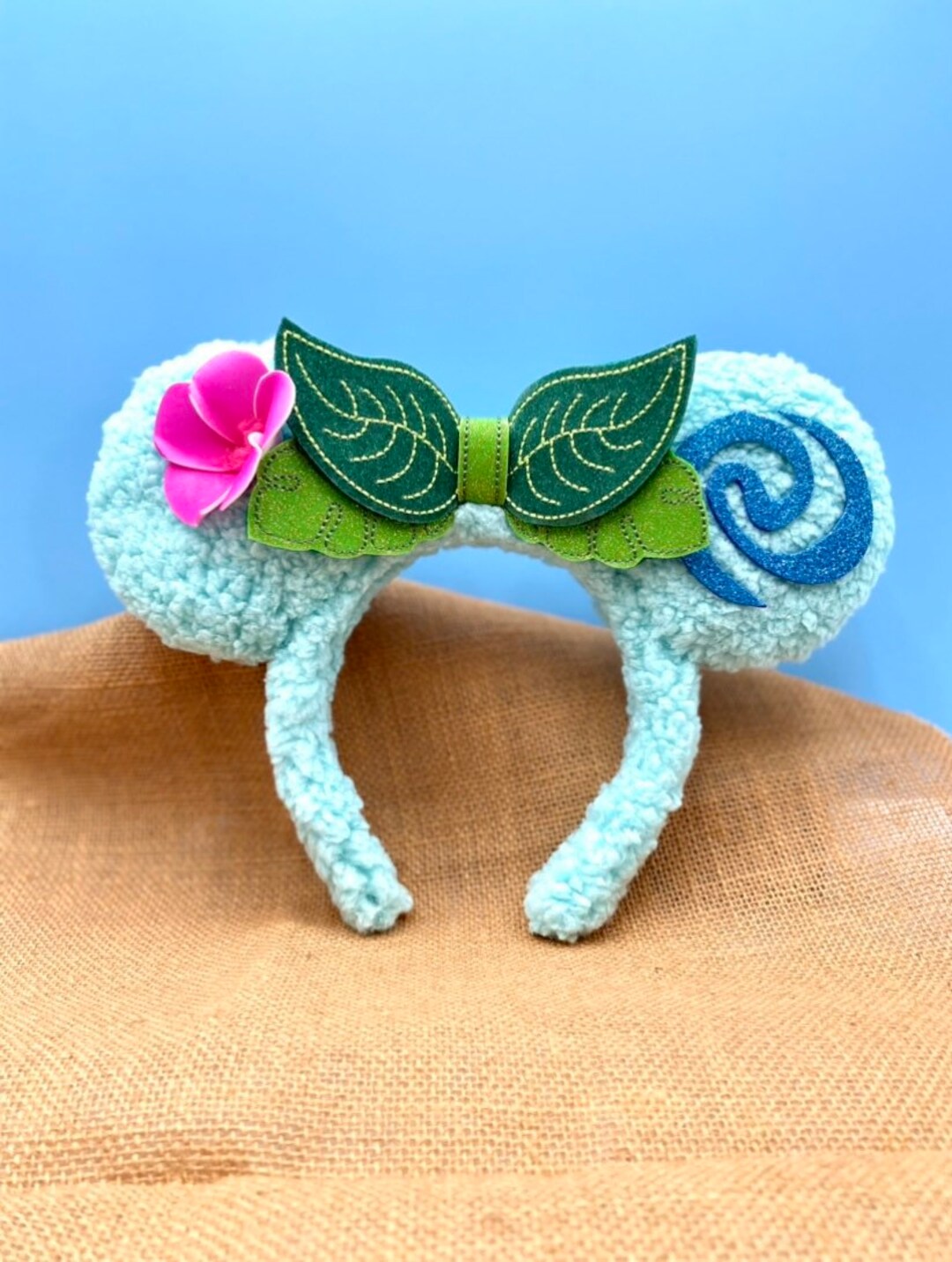 Moana the Fiti Disney Ears, Disney Ears, Sherpa Ears, Disney Holiday Headband, Mickey Minnie ...