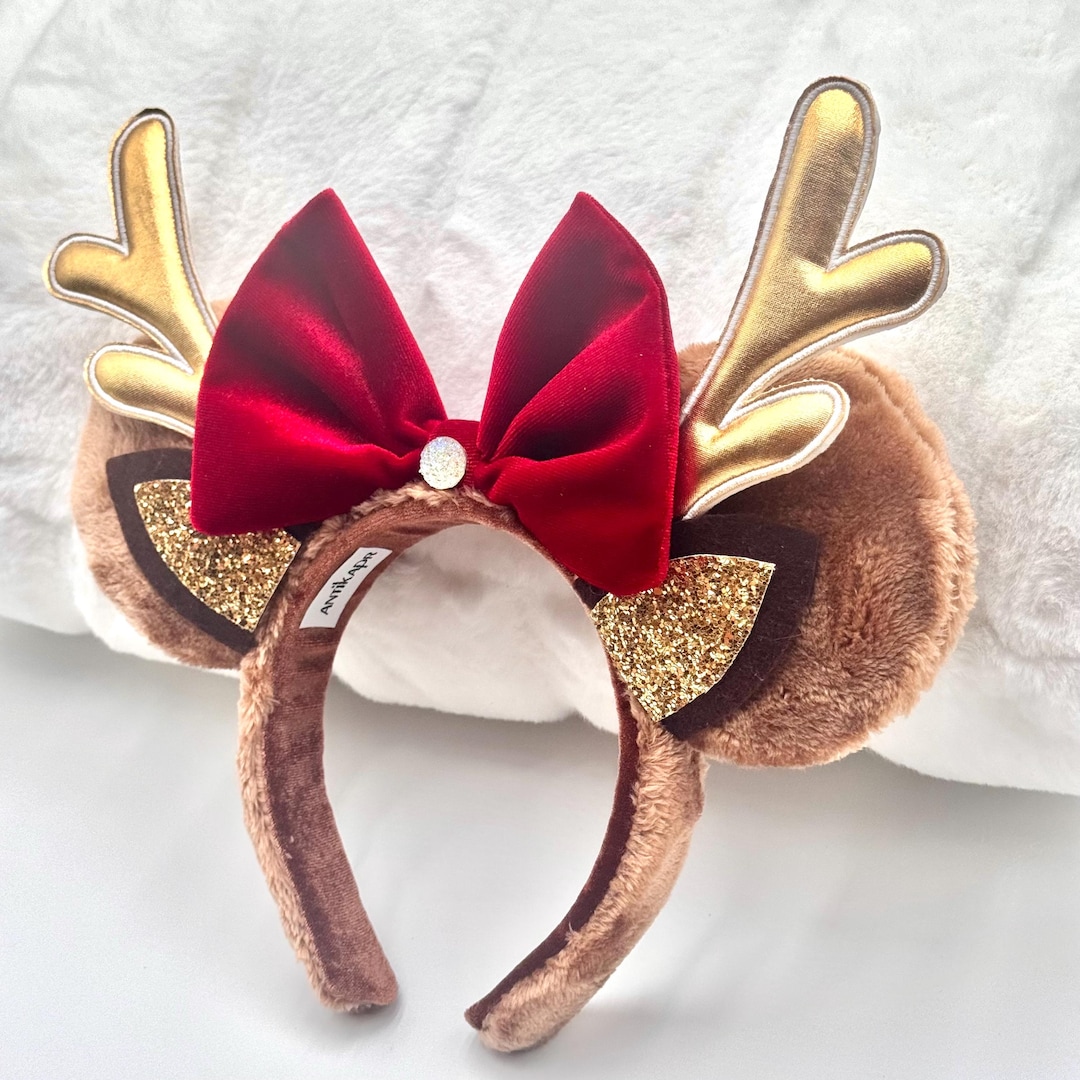 Disney Holiday Ears, Merry Christmas Disney Headbands, Disney Merry ...