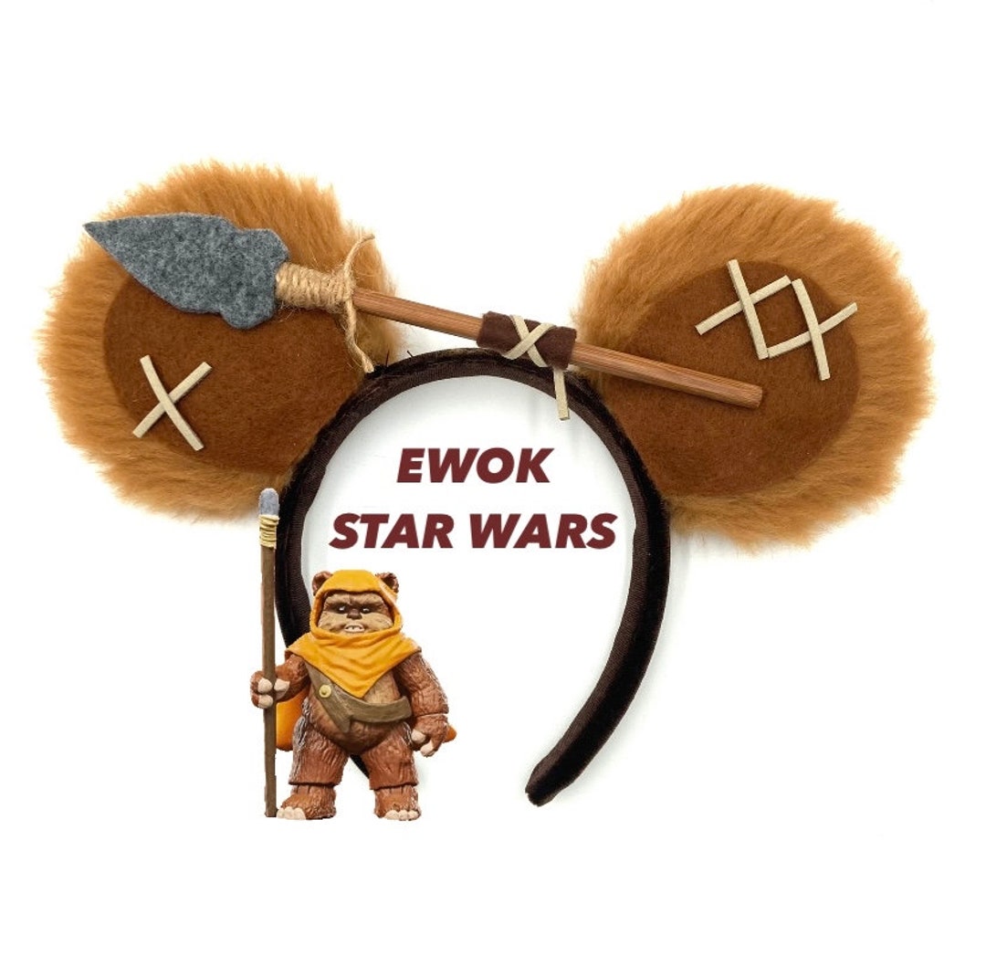 Disney Ewok Ears , Ewok Ears Star Wars, Ewok Headbands - Etsy