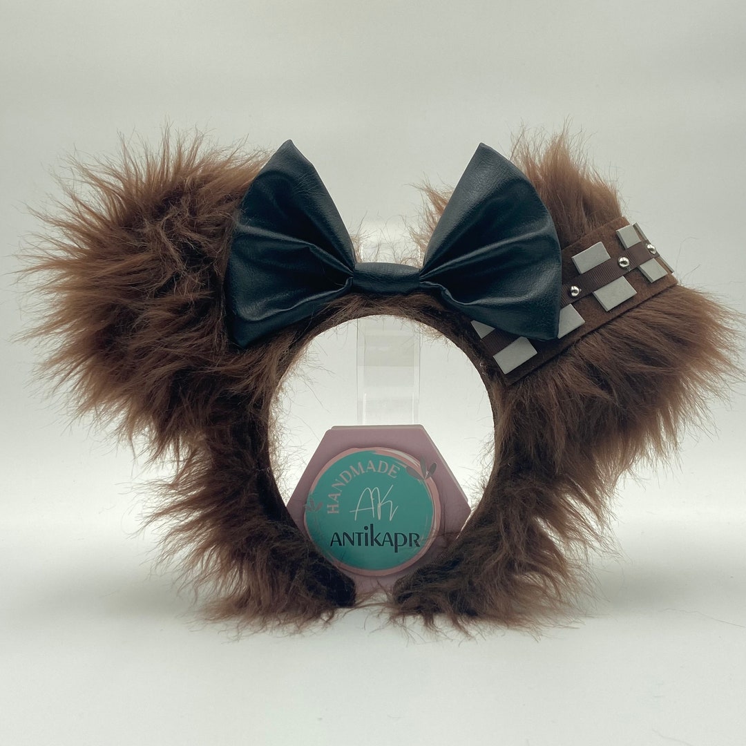 Disney Ears Chewbacca, Chewy Disney Ears, Chewbacca Ears Star Wars ...