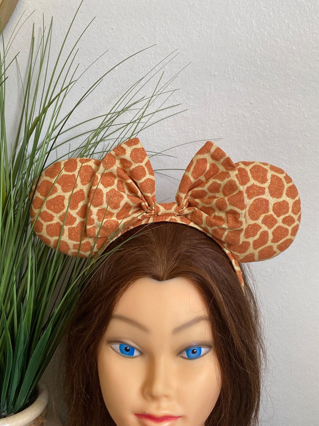 Disney Ears Animal Kingdom Animal Print Ears Jiraffe Ears. - Etsy