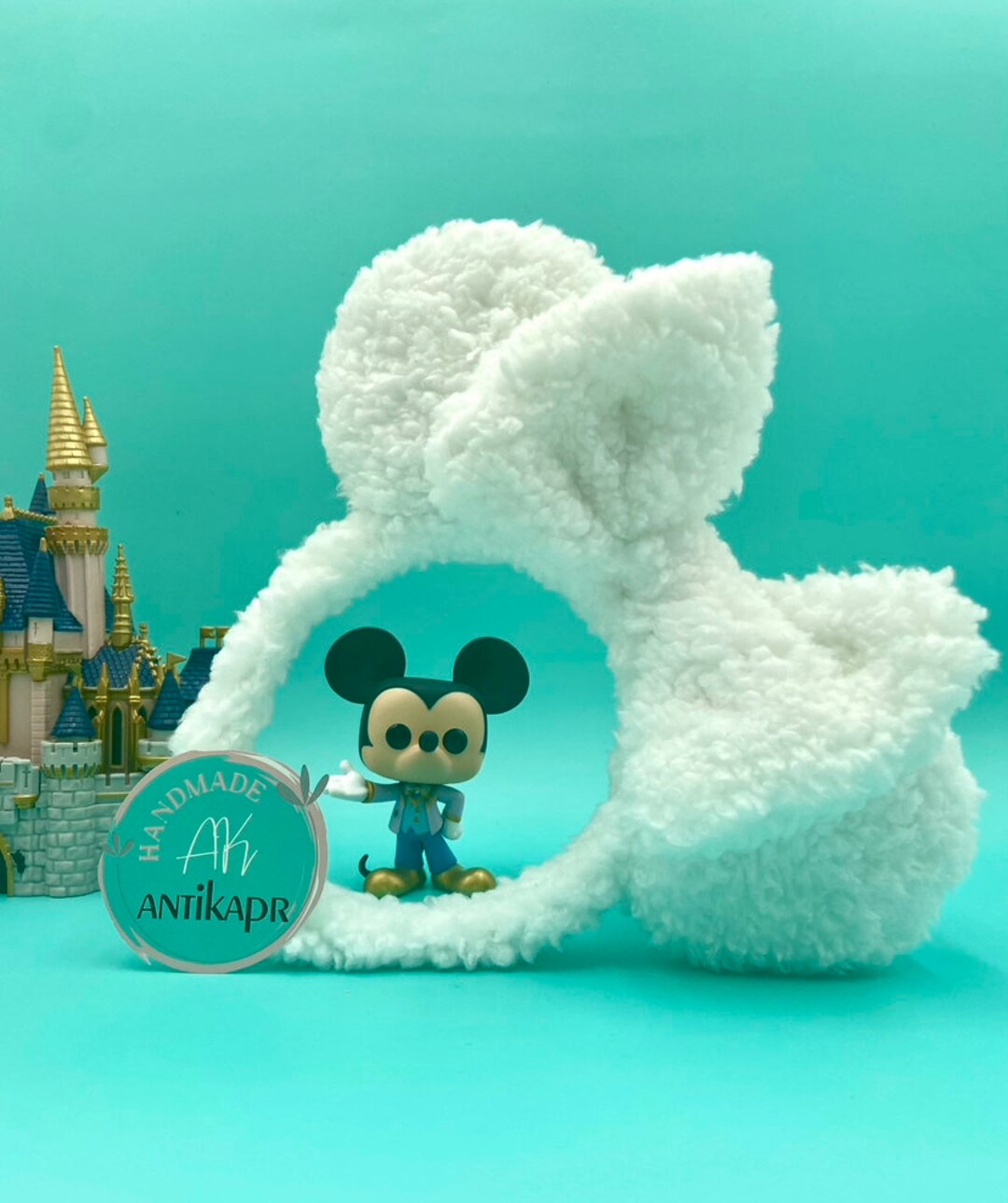 Sherpa White Disney Ears Snowflakes Disney Ears White Ears Disney Very Merry Christmas