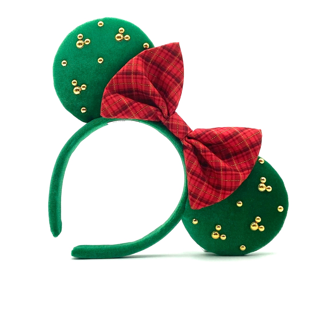 Disney Holiday Ears, Merry Christmas Disney Headbands, Disney Merry ...