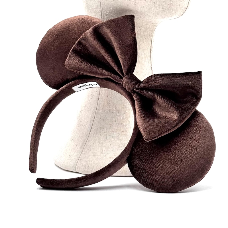 Sparkly Brown Mouse Ears - Etsy