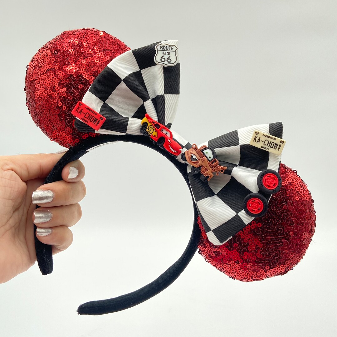 Cars Disney Ears, Mickey Ears, Cars Headbands. - Etsy