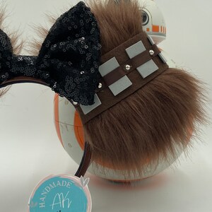 Disney Ears Chewbacca, Chewy Disney Ears, Chewbacca Ears Star Wars ...