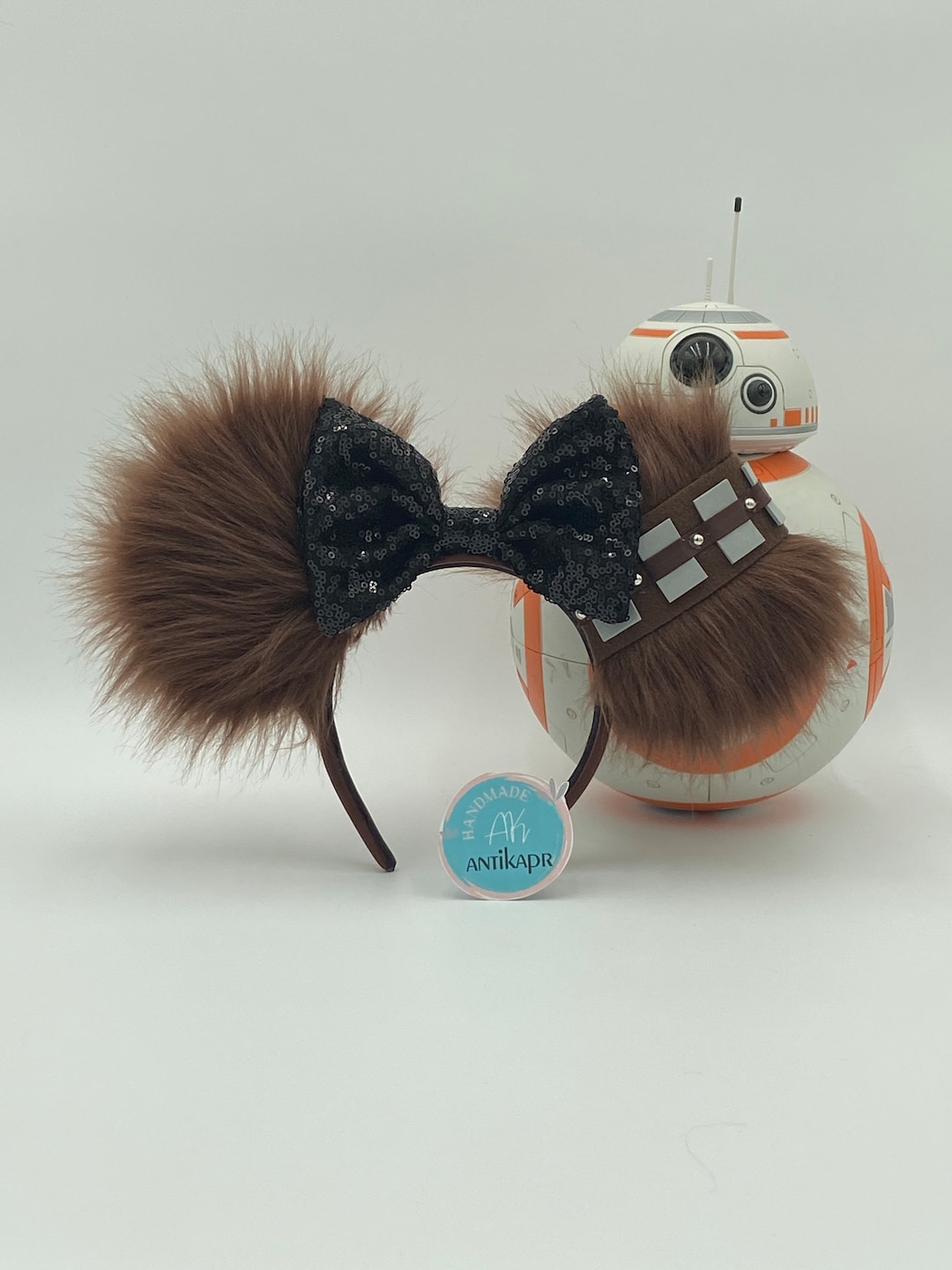 Disney Ears Chewbacca, Chewy Disney Ears, Chewbacca Ears Star Wars ...