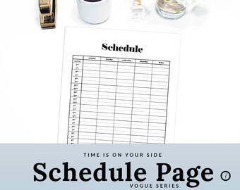 Work Week Planner Printable Work Week Planner Template Work