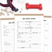 Pet Planner Printable, With Dog Sitter Instructions, Letter and A4 ...