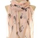Pink Panda Scarf Panda Infinity Scarf Panda Bear Scarf Animal Scarf ...
