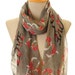 Love Alphabet Scarf Love Infinity Scarf Love Scarf Valentine's Gift ...