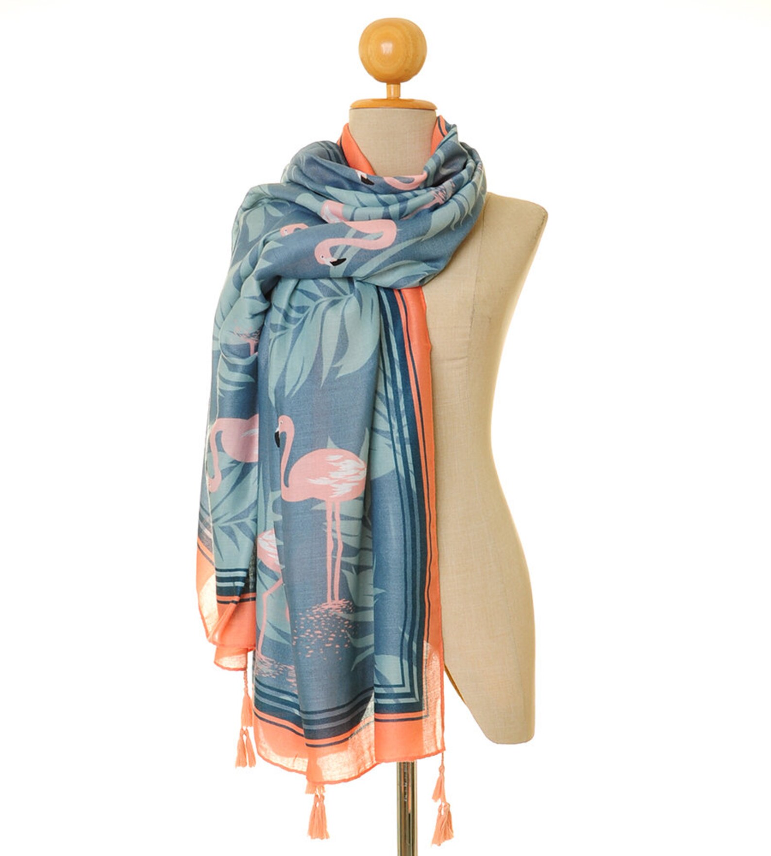 Flamingo Scarf Wrap Summer Scarf Beach Sarong Flamingo | Etsy