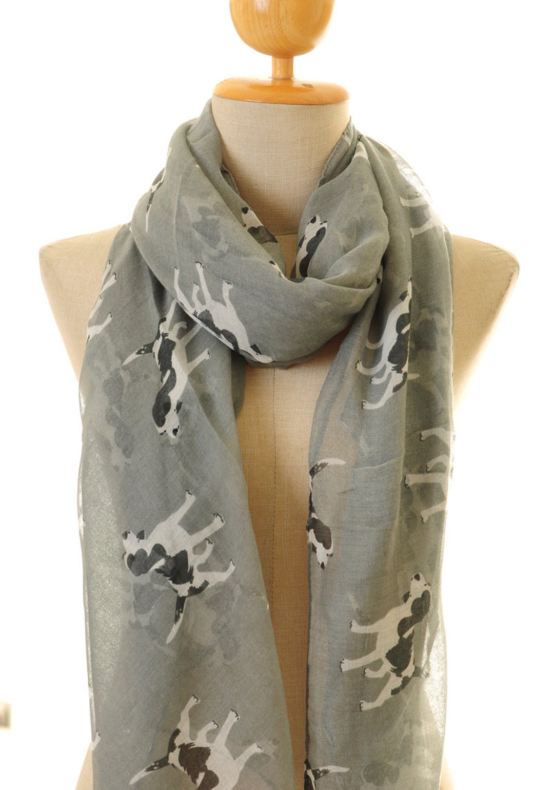 Beagle Scarf Beagle Infinity Scarf Cute Animal Scarf Dog - Etsy