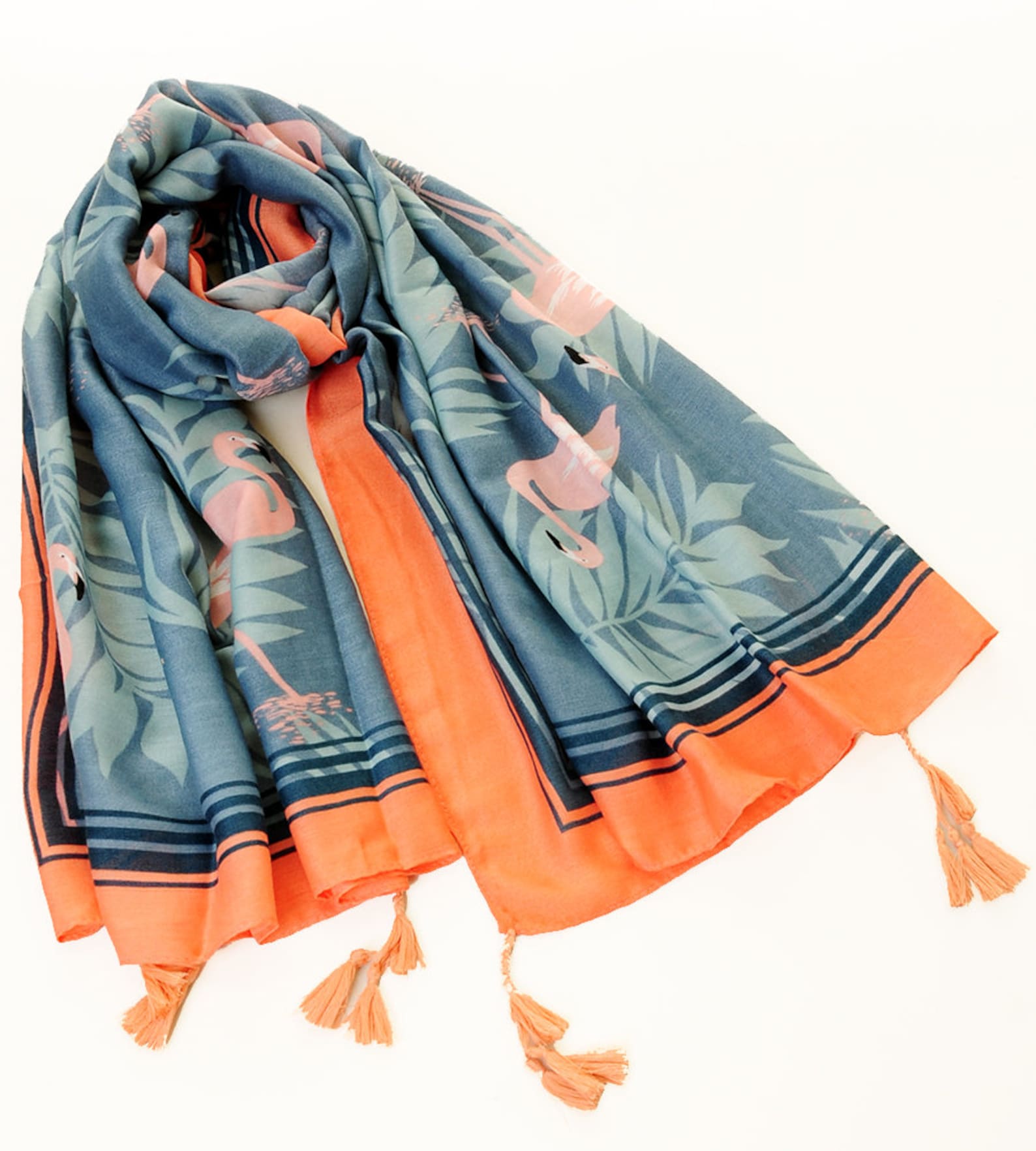 Flamingo Scarf Wrap Summer Scarf Beach Sarong Flamingo | Etsy