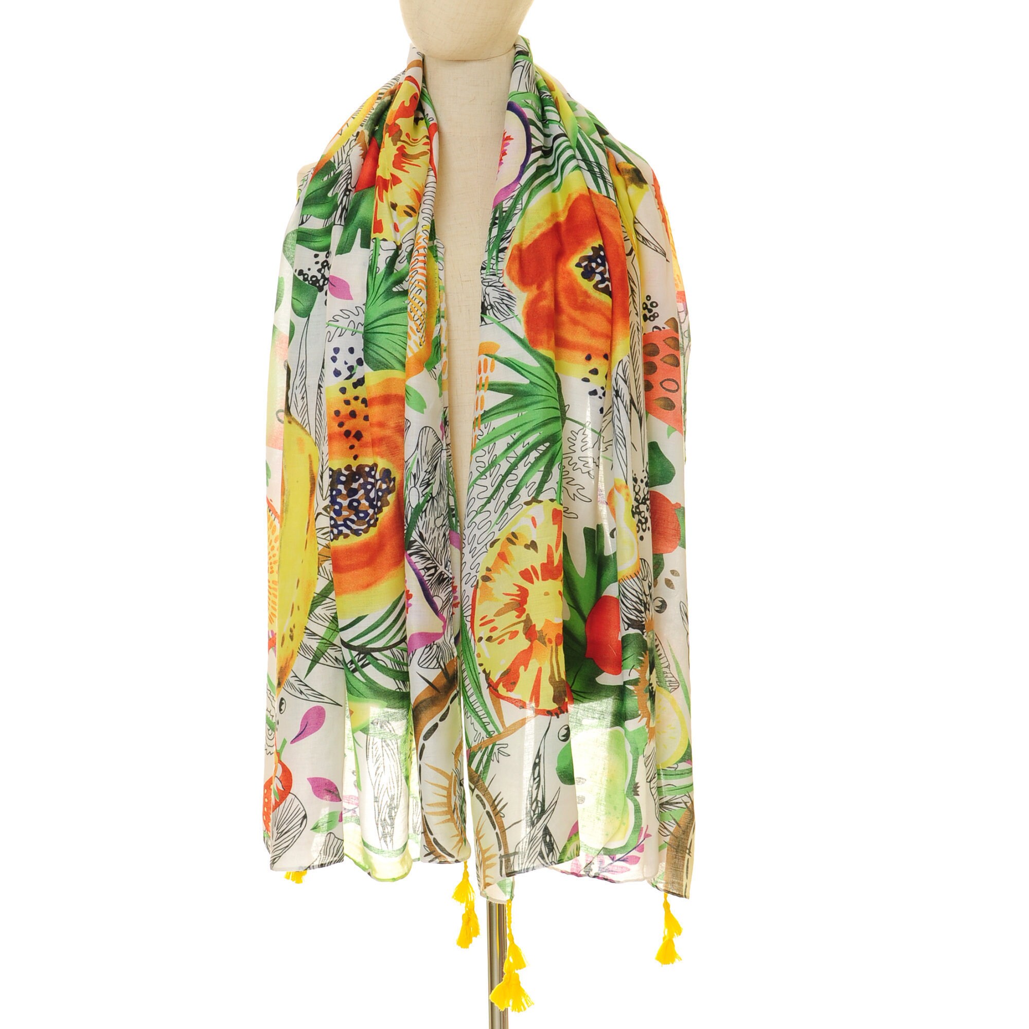 Fruit Scarf Festival Scarf Chiquita Fruit Lady Scarf - Etsy