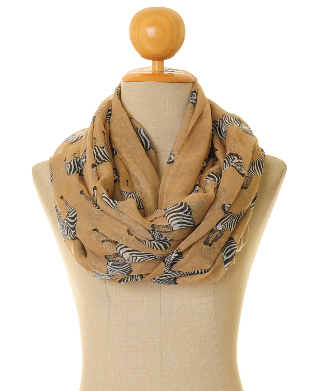 Zebra Scarf Zebra Infinity Scarf Animal Print Scarf - Etsy