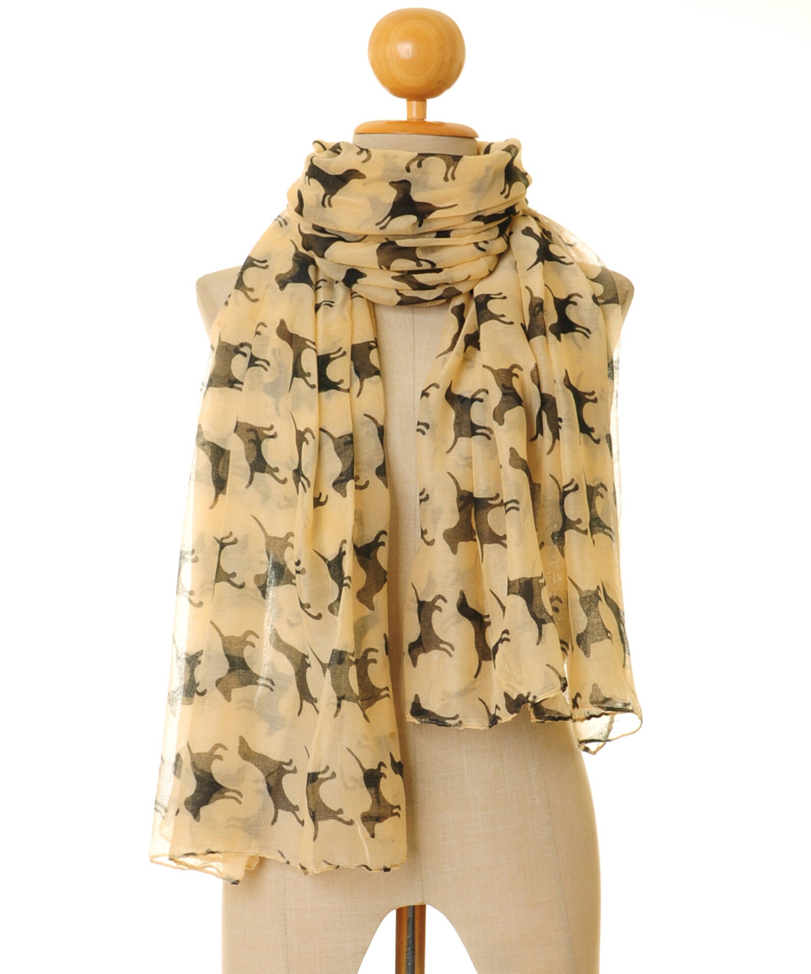 Labrador Scarf Labrador Infinity Scarf Golden Retriever - Etsy
