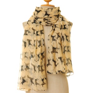 Labrador Scarf Labrador Infinity Scarf Golden Retriever Scarf Yellow ...