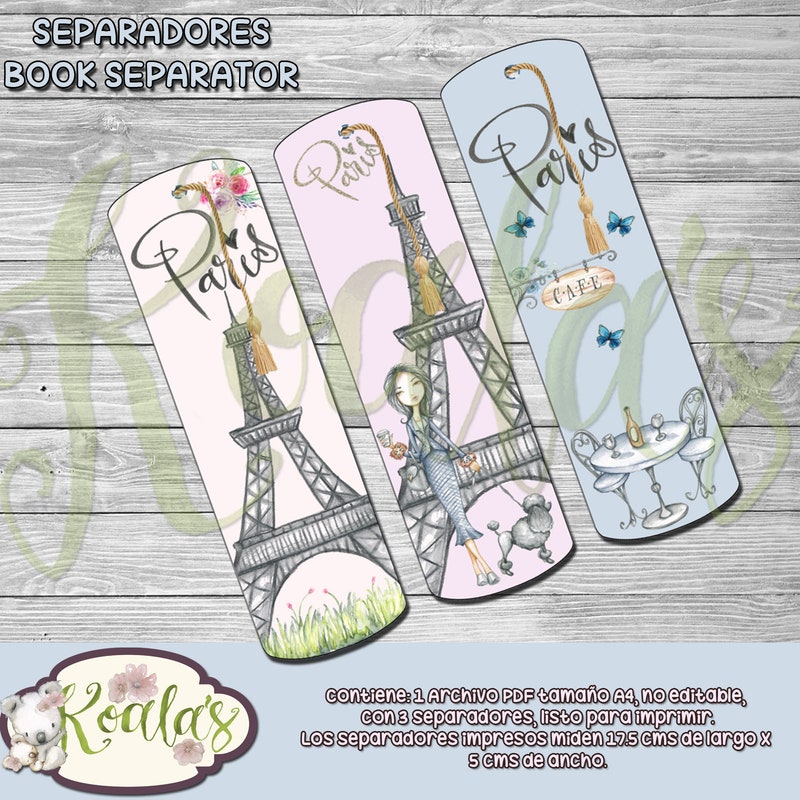 Book Separator - Etsy