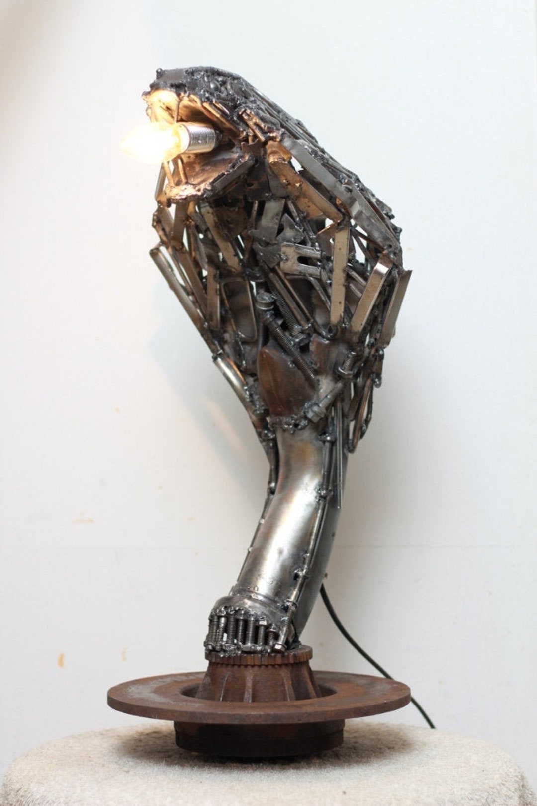 Industrial Lamp "cobra Royal Metal", Recycled and Guaranteed for Life ...