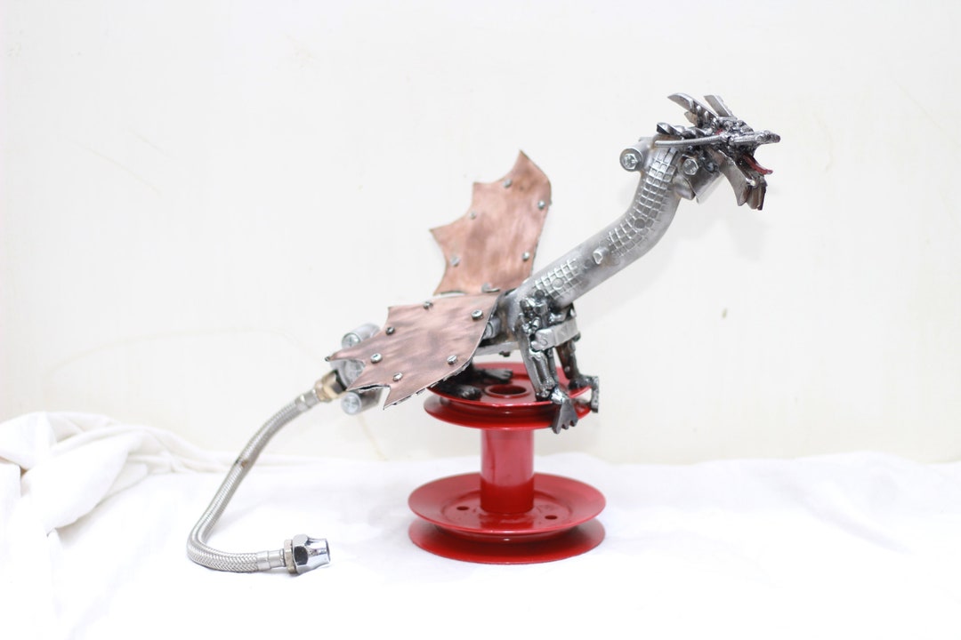 Model red Steam Dragon by Recyclhome. - Etsy