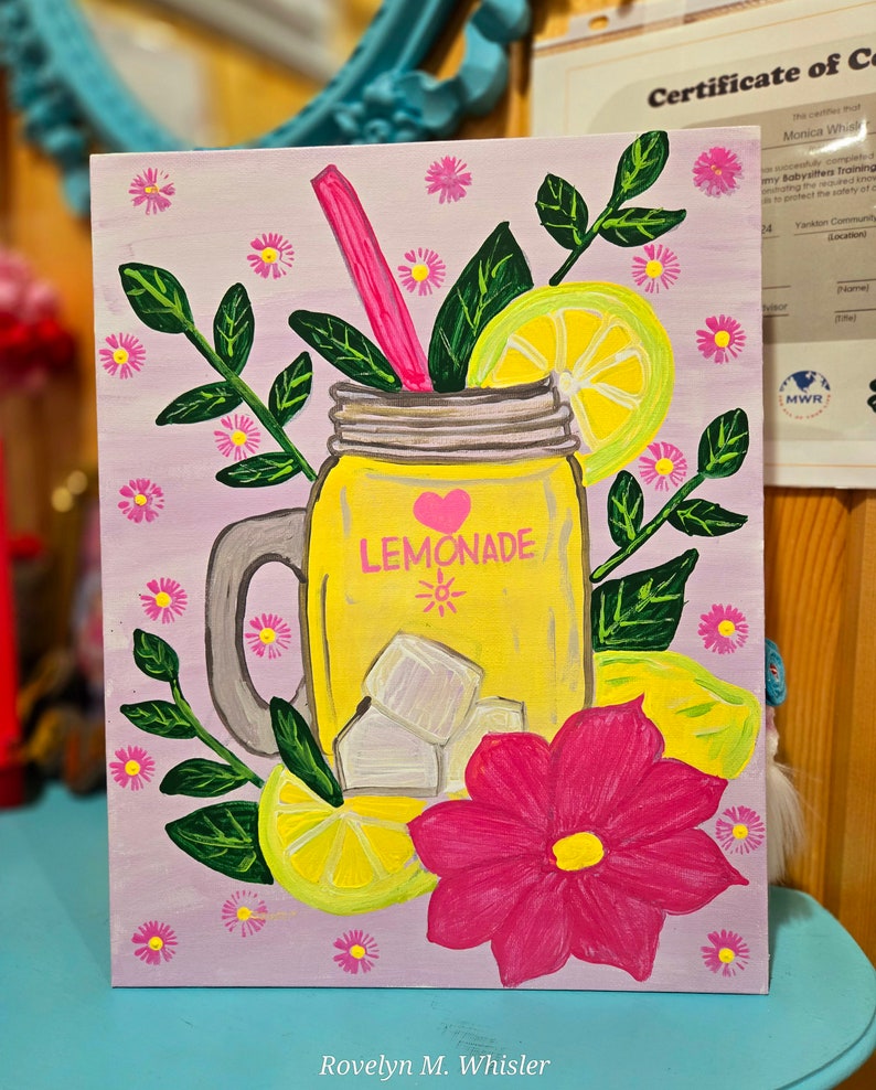 DIY HAND DRAWN Lemonade Tracer on Tracing Paper-11x14 - Etsy