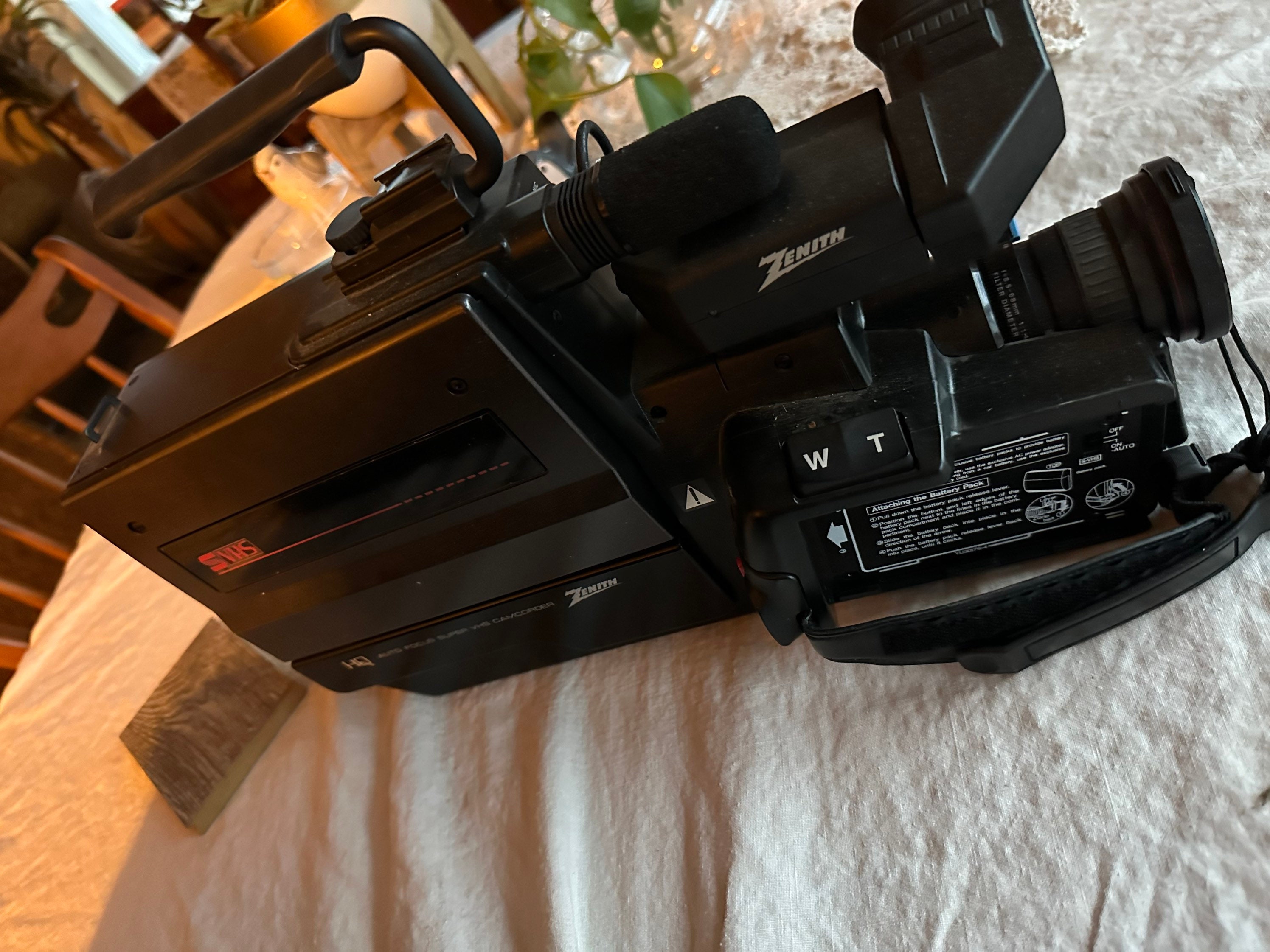 Unzählige Begleiter Knochen vhs camcorder 1990 rüberkommen Buch Beleuchtung