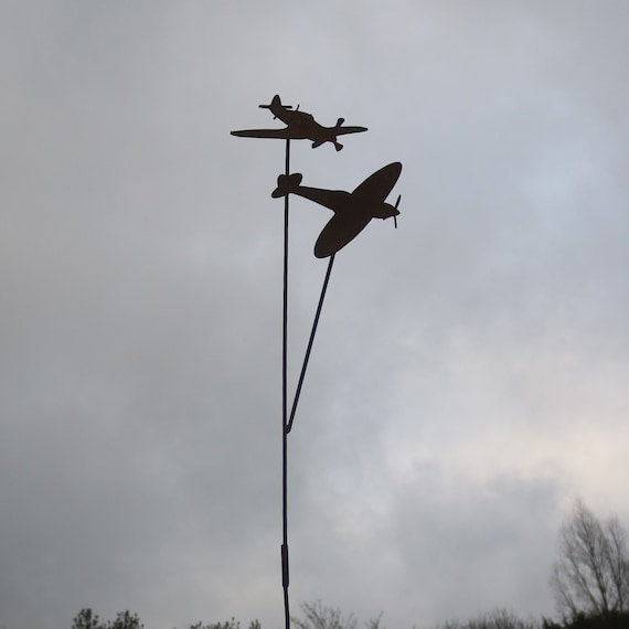 Rusty metal aviation gift for plane enthusiast custom | Etsy
