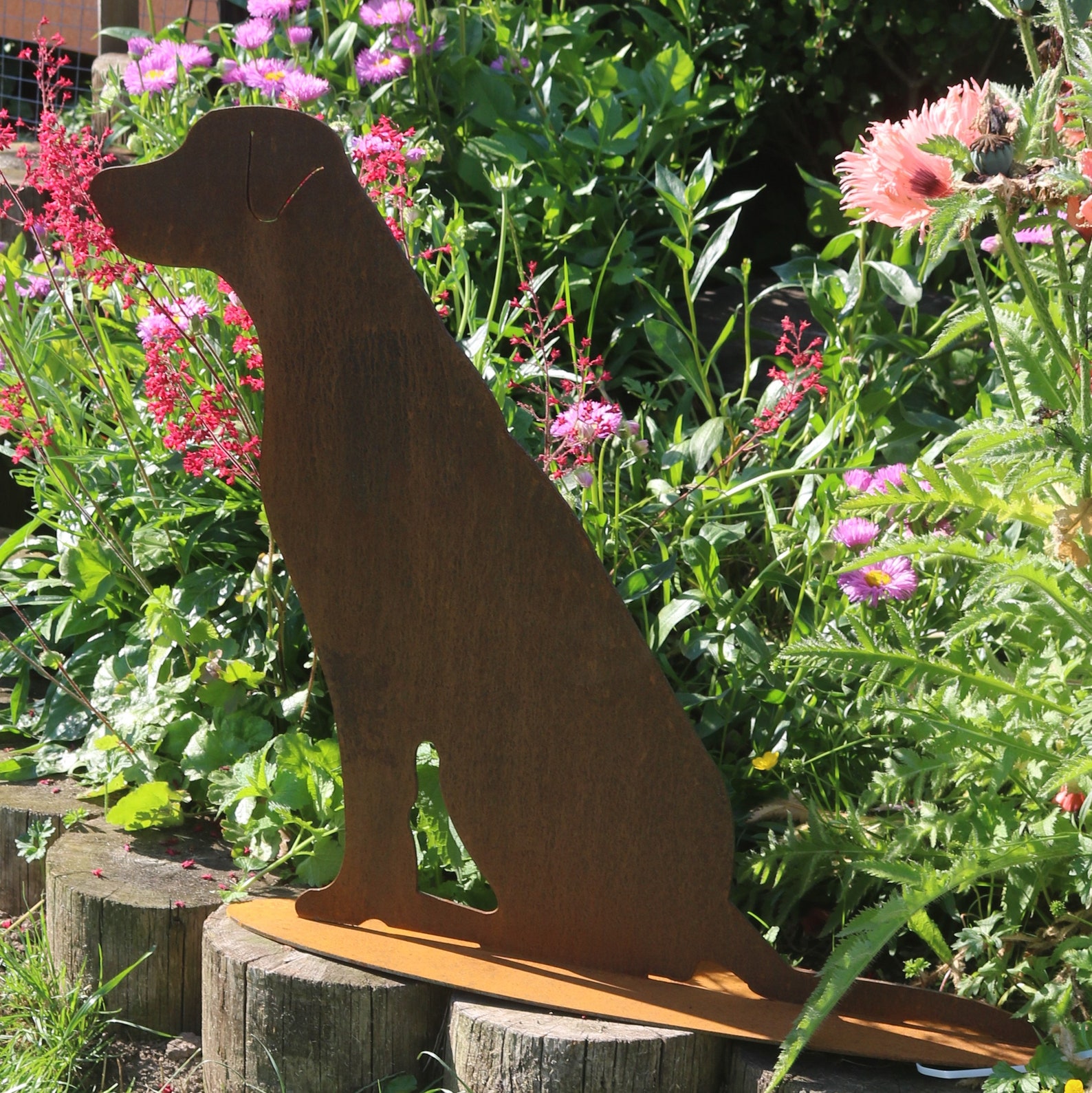 Rusty Metal Life-size Labrador Dog Gift Labrador Outdoor and - Etsy UK