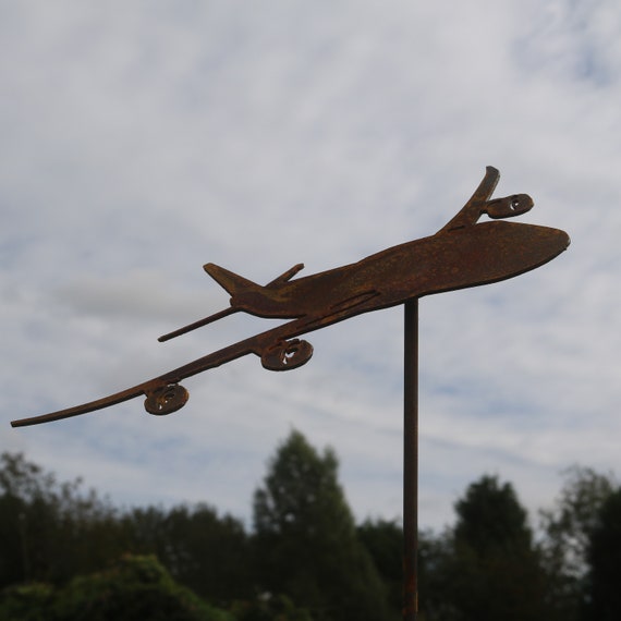 Rusty Metal Boeing 747 Aircraft Outdoor and Garden Gift | Etsy