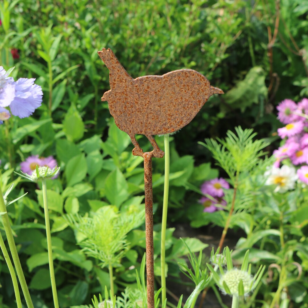 Rusty Metal Wren Outdoor and Garden Gift, Wren Home Decor Gift, Wren ...