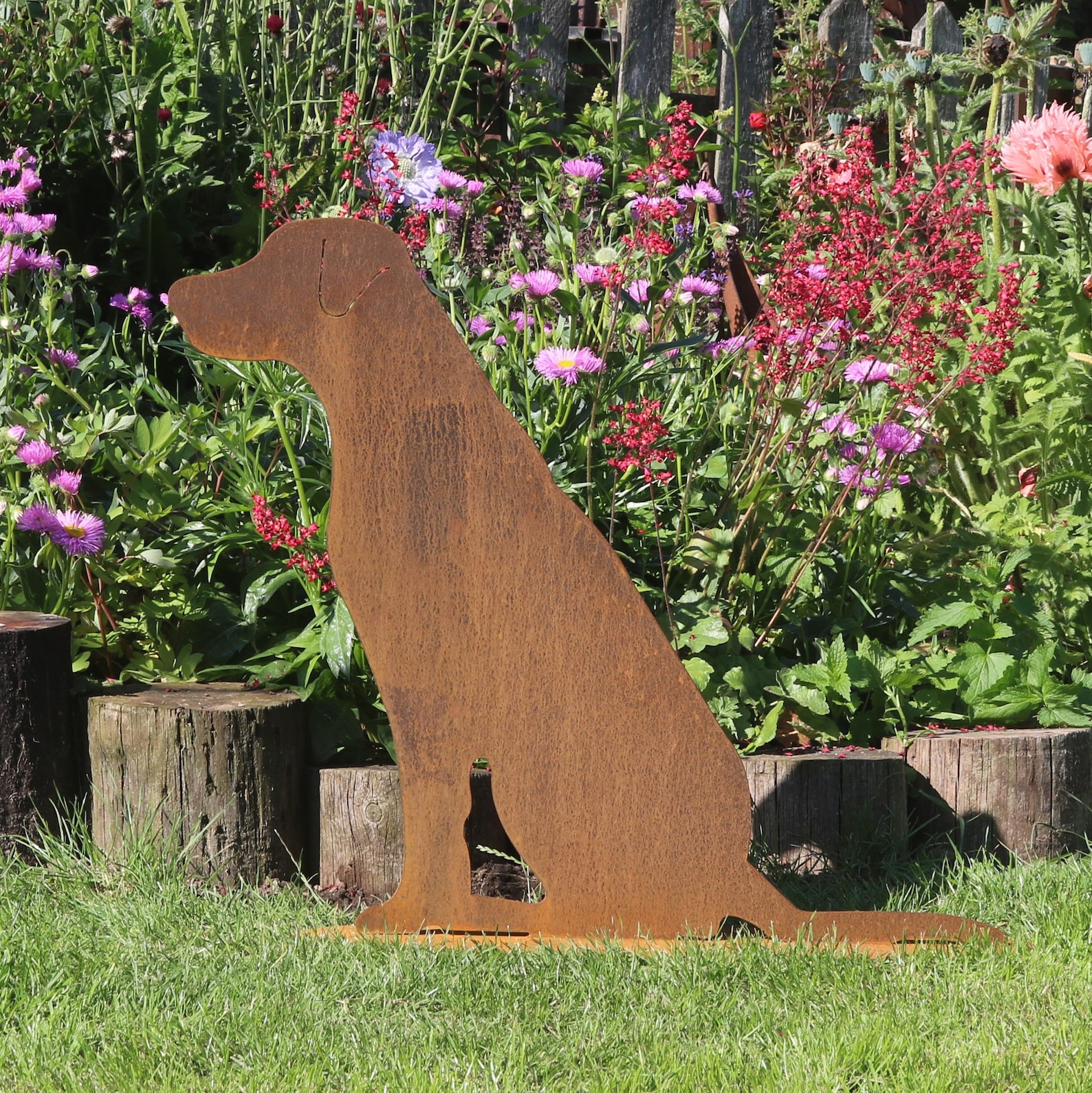 Rusty Metal Life-size Labrador Dog Gift Labrador Outdoor and - Etsy UK