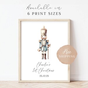 Personalised Nutcracker Print Christmas Nutcracker Print Christmas Gift ...