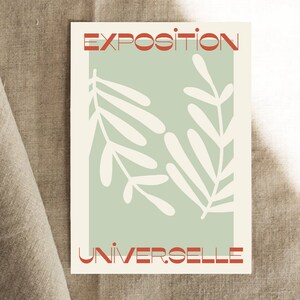 Downloadable Prints French Poster French Wall Art Modern - Etsy