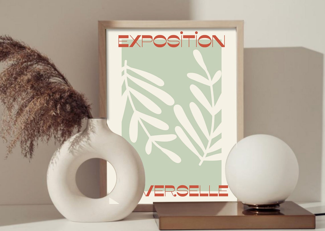 Downloadable Prints French Poster French Wall Art Modern - Etsy