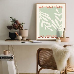 Downloadable Prints French Poster French Wall Art Modern - Etsy