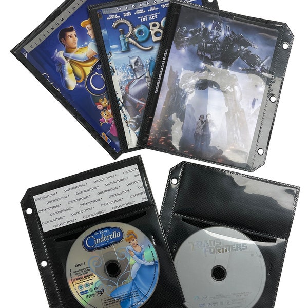 Dvd Sleeves - Etsy