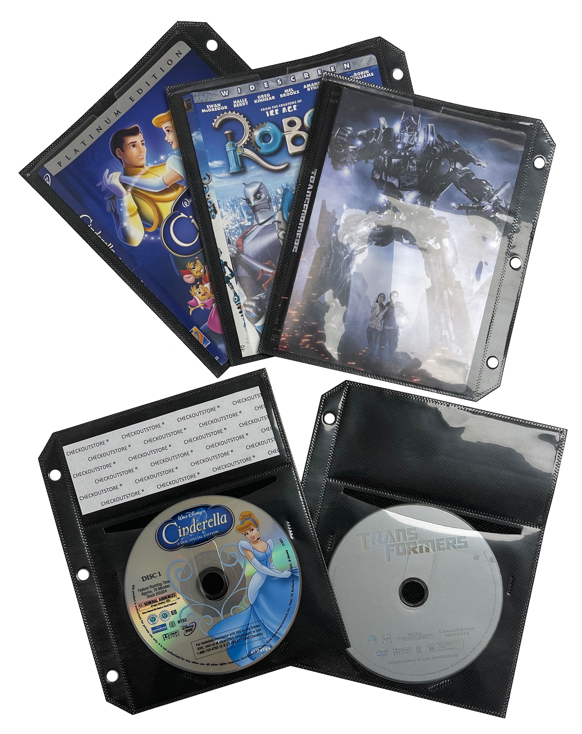 2 Disc Cd Cases