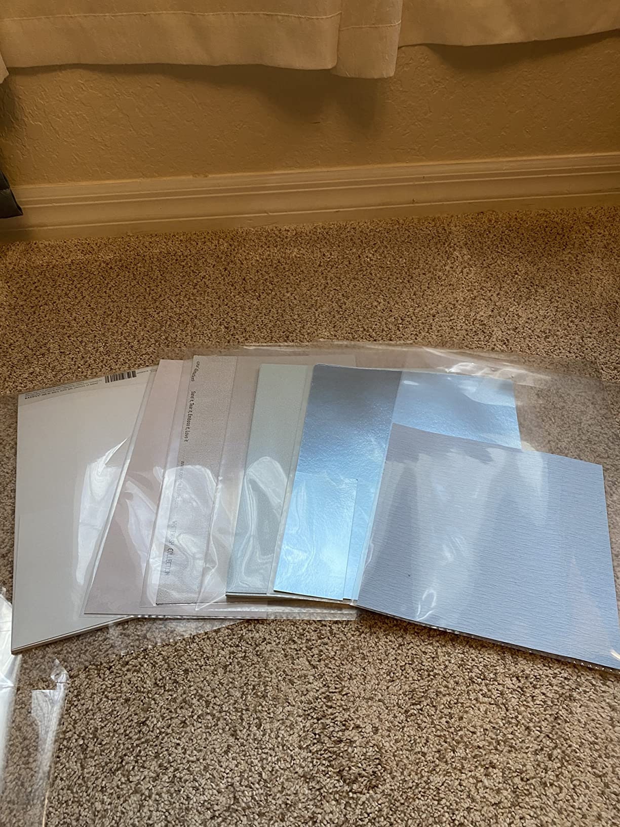 Checkoutstore Cardstock Clear Storage Pockets 12 3/4 X 12 3/4 - Etsy