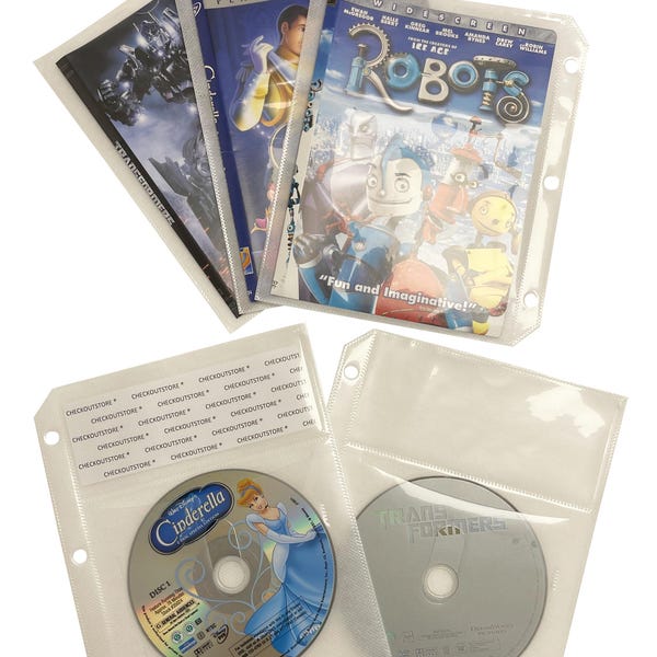 Dvd Sleeves - Etsy