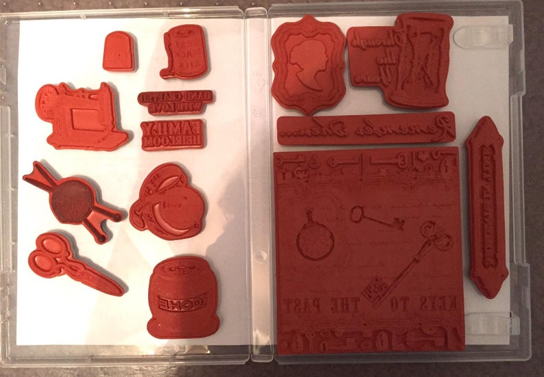 Clear Storage Cases 14mm for Rubber Stamps (no Hub) - Etsy